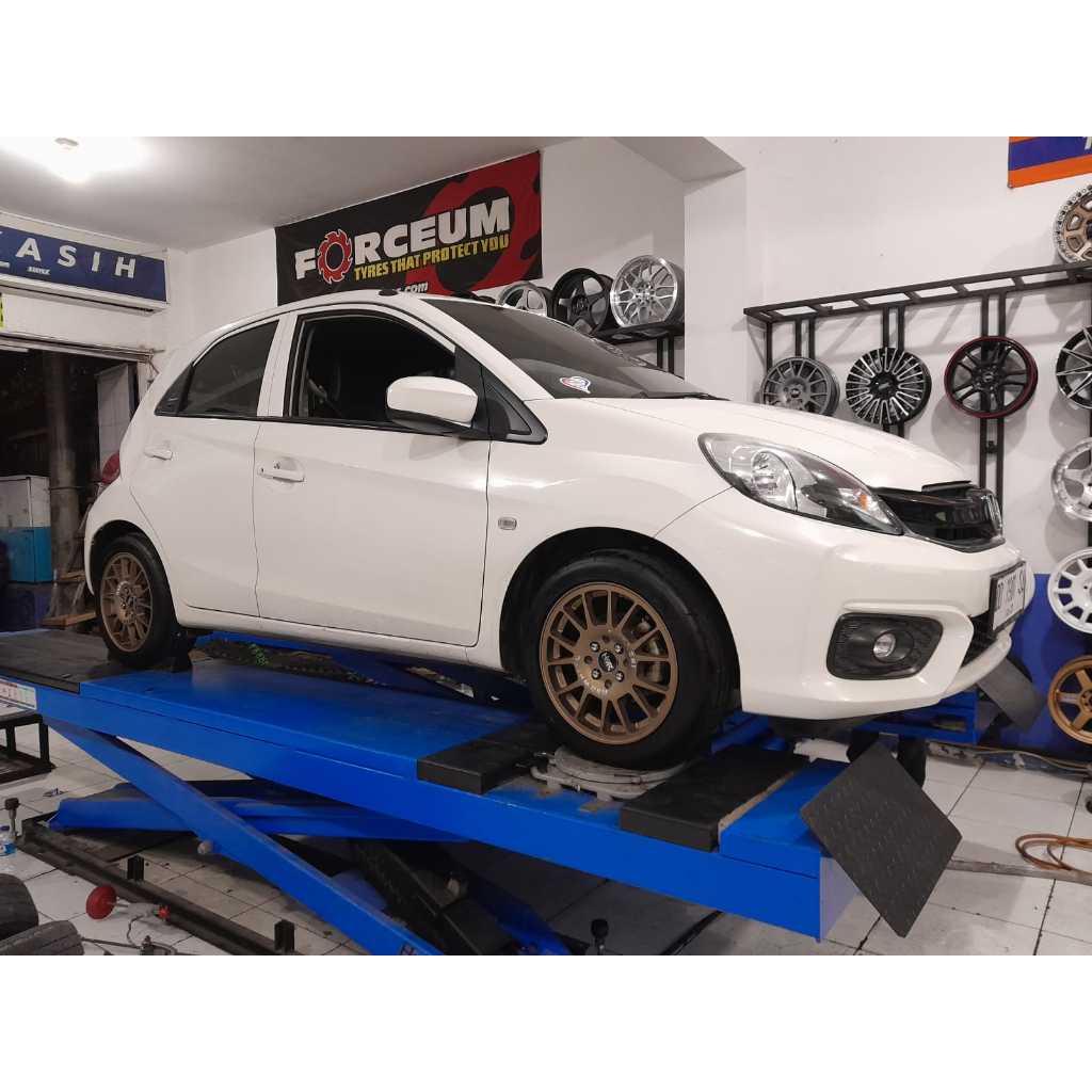 Jual Brio modif Velg Ralli ring 15 Pelek HSR FE02 R15 Bronze pnp Avanza ...