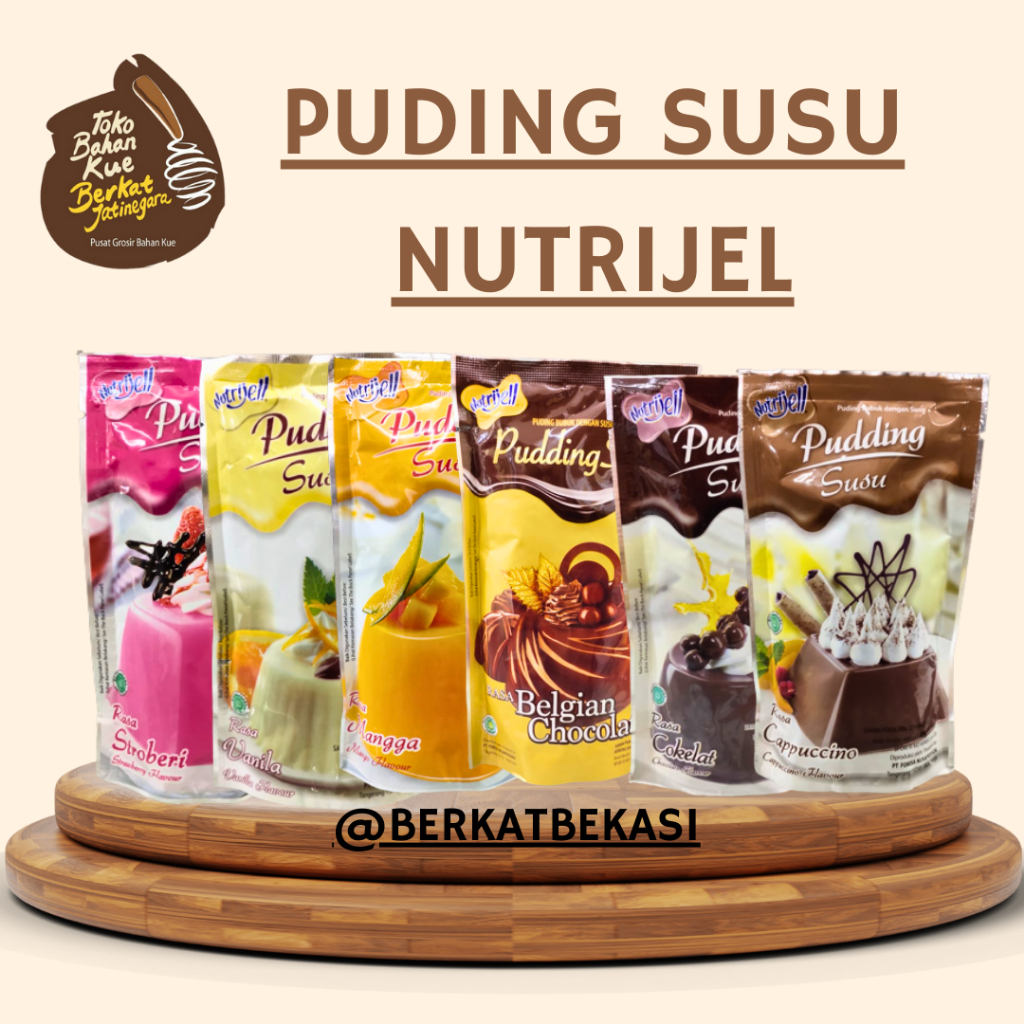 Jual NUTRIJEL PUDDING SUSU 145 GR ANEKA RASA PUDDING ALL VARIANT ...