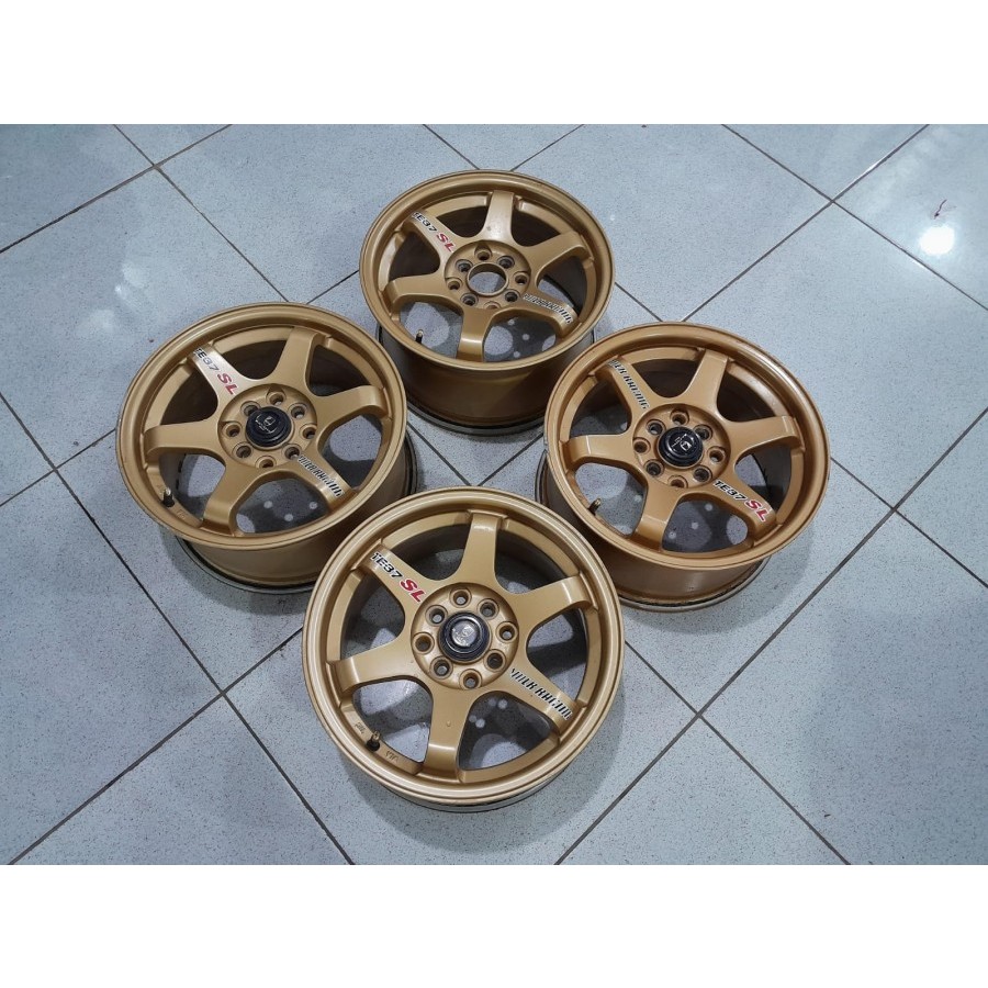 Jual velg mobil bekas racing tokyo jdm ring 15 lebar 7 et38 pcd 4x100-114,3 | Shopee Indonesia