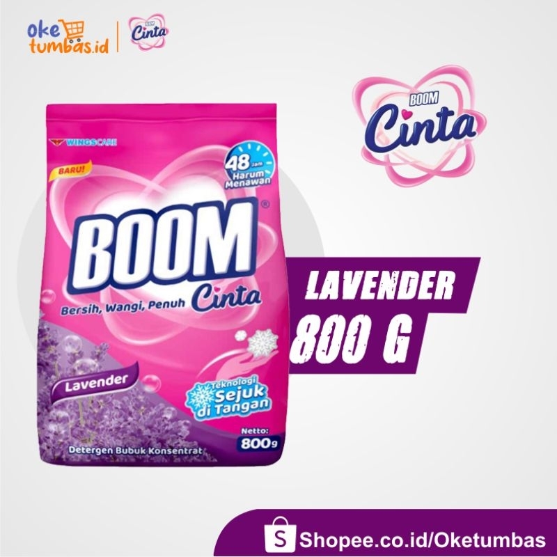 Jual BOOM DETERGEN POWDER 800GR | Shopee Indonesia
