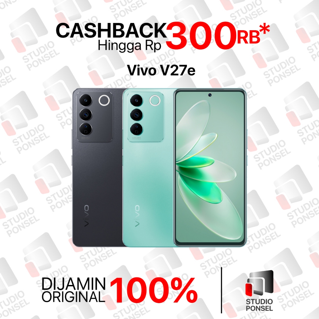 Jual Vivo V27e 8/256GB 64MP OIS Night Camera 66W FlashCharge Garansi ...