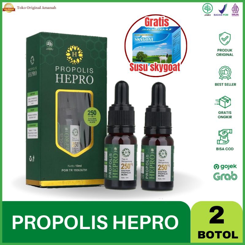 Jual Propolis Hepro (FREE SKYGOAT) - obat asma batuk menahun TBC dan ...
