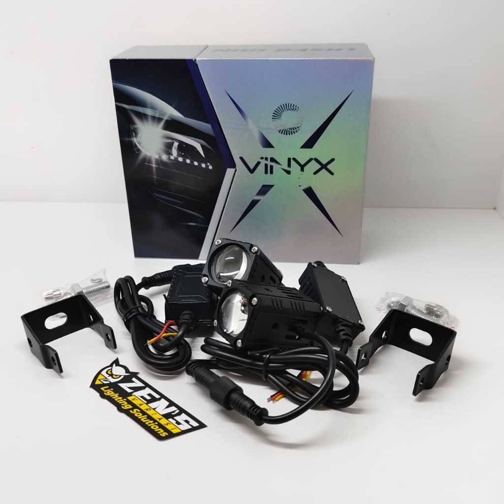 Jual Lampu Sorot Tembak Laser Gun LED VINYX X1 Pro Motor Mobil Lasergun 25W - X1 Pro, Putih ...