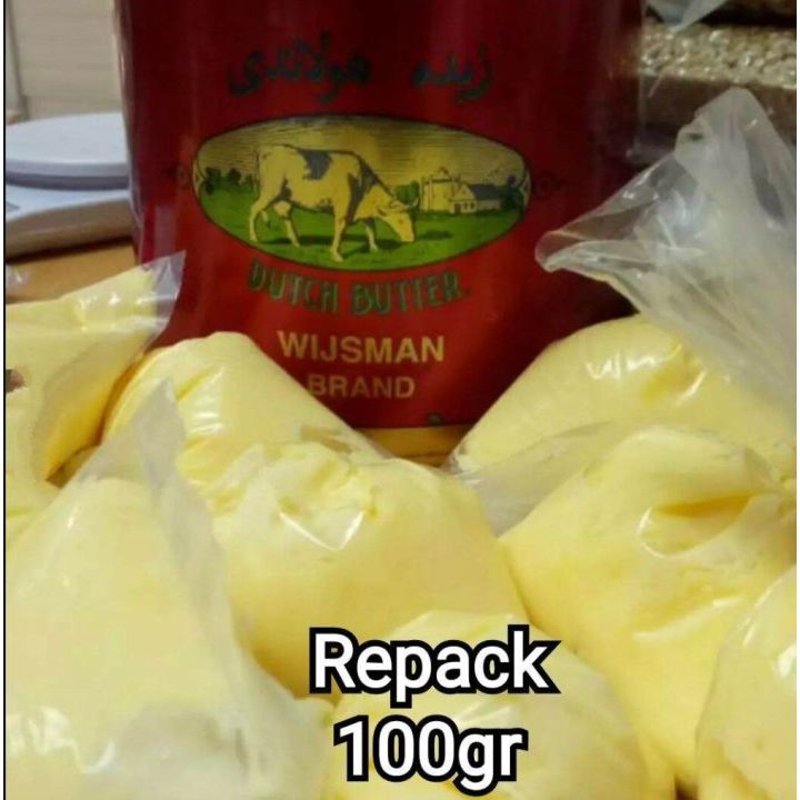 Jual Butter Wijsman 100gram Wisman repack 100g | Shopee Indonesia