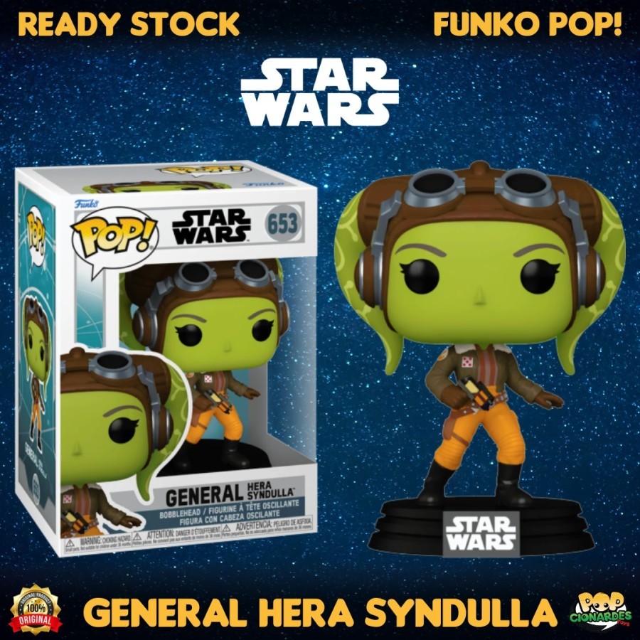 Jual Funko POP! Star Wars Ahsoka - General Hera Syndulla #653 | Shopee ...