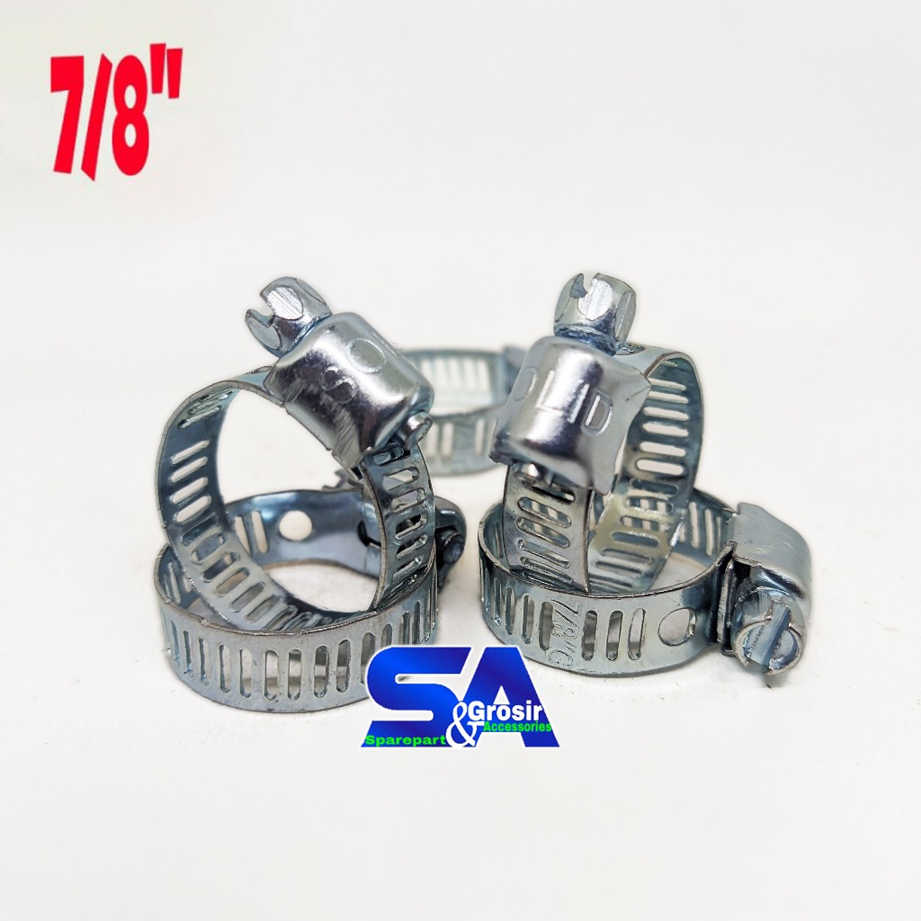 Jual Klem TAIWAN selang gas-air 7/8" in-hose clamp cincin selang ...