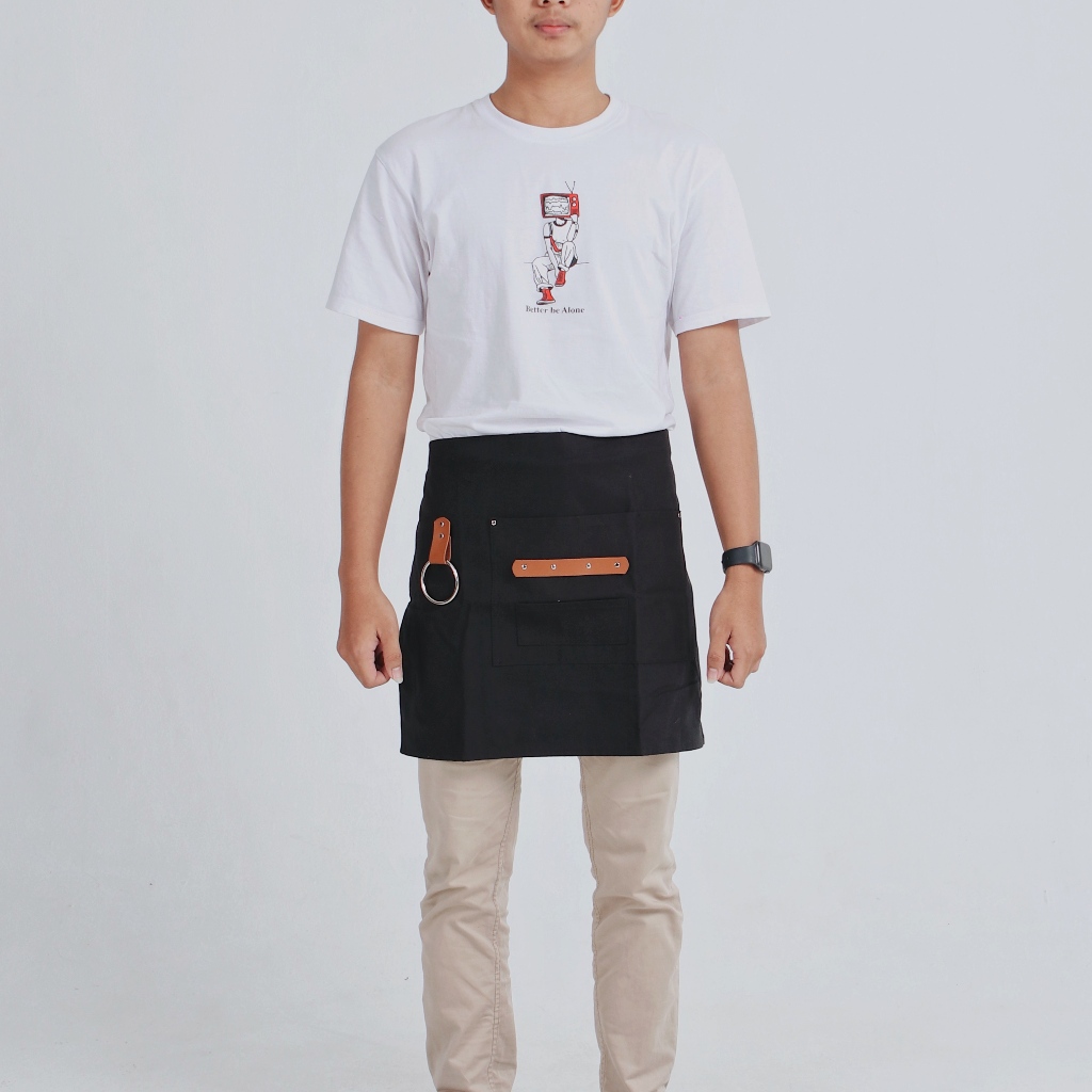 Jual Pps Apron Waitress Cafe and Restoran Celemek Setengah Badan Pria ...