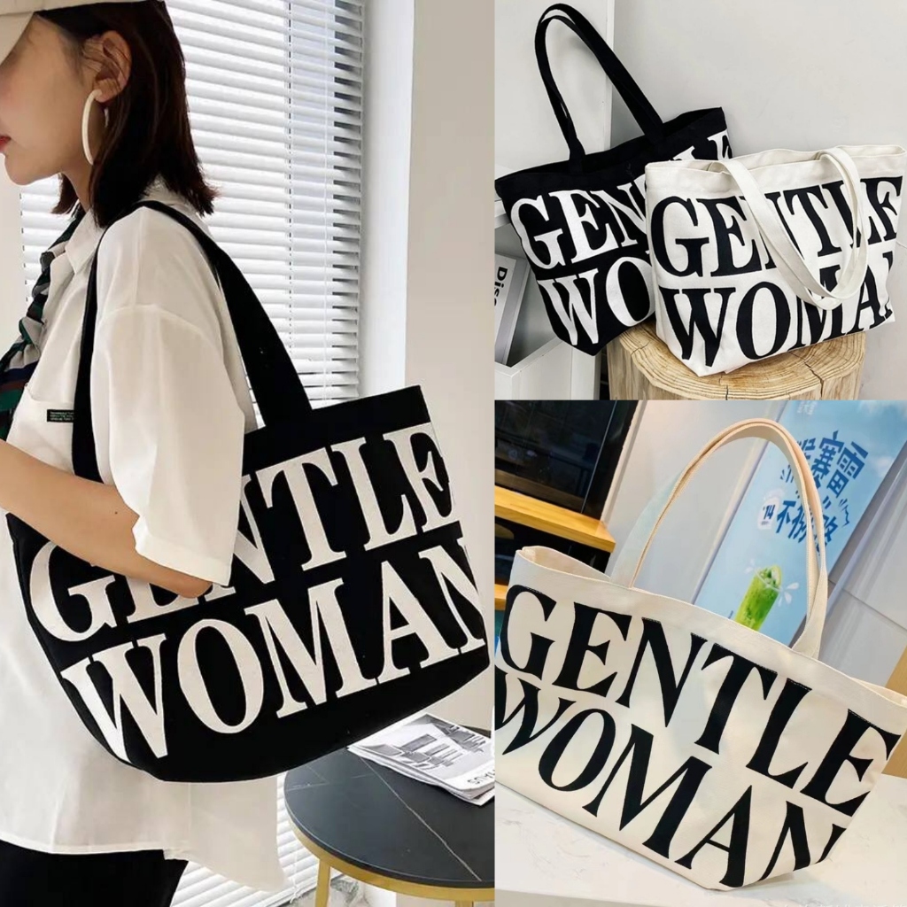 Jual Gentle Woman Bag GW Tote Bag Gentle Woman Tote Bag Besar Tas Gentle Woman Big Size Tas ...