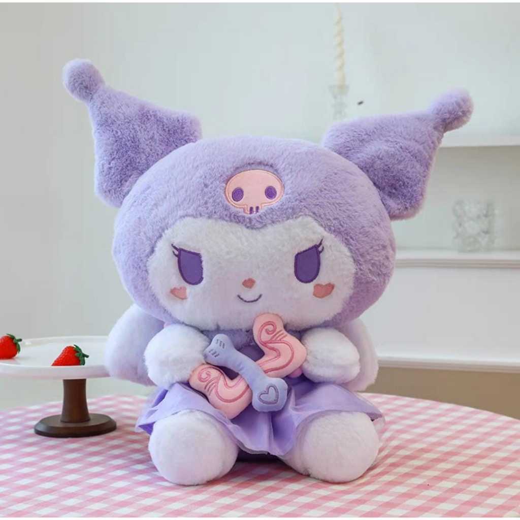 Jual [STL] Boneka Sanrio Cupid Kuromi Bahan Yelvo Ukuran 38cm Viral ...