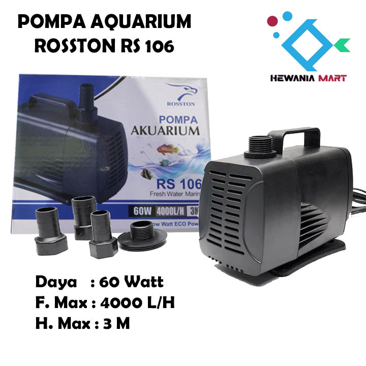 Jual Pompa Akuarium Rosston RS 106 | Shopee Indonesia