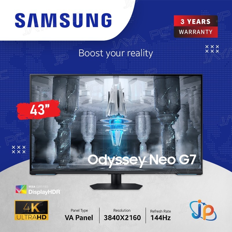 Jual Monitor Samsung LED Odyssey Neo G7 S43CG700/ LS43CG700 - 4K 43" Inch | Shopee Indonesia