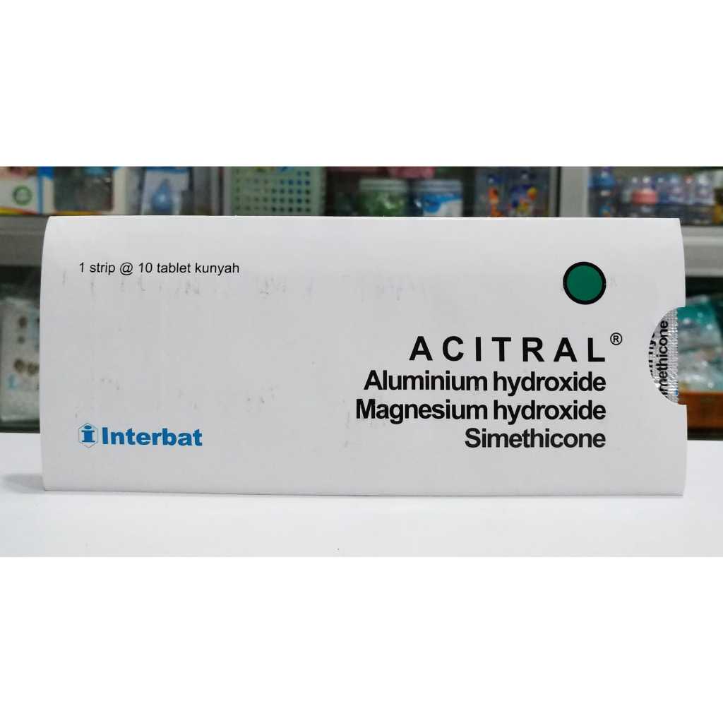 Jual Acitral 𝟏 𝐒𝐓𝐑𝐈𝐏 𝐈𝐒𝐈 𝟏𝟎 𝐓𝐀𝐁𝐋𝐄𝐓 - Mengatasi Asam Lambung, Maag ...