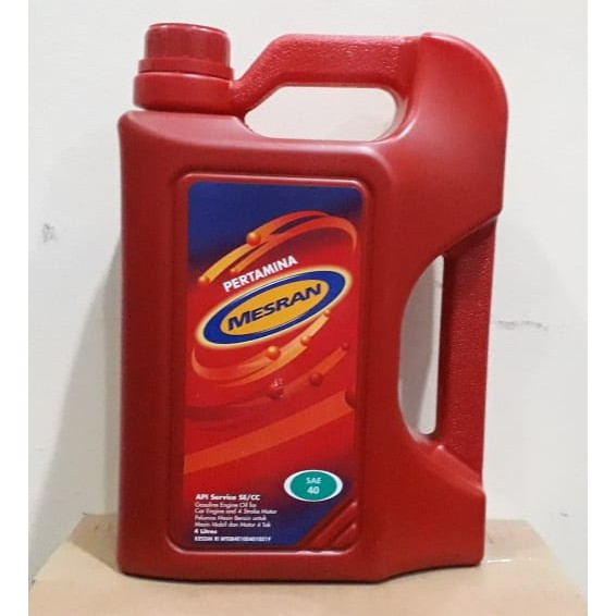 Jual OLI PERTAMINA MESIN BENSIN MESRAN SAE 40 / MESRAN SUPER / PRIMA XP ...