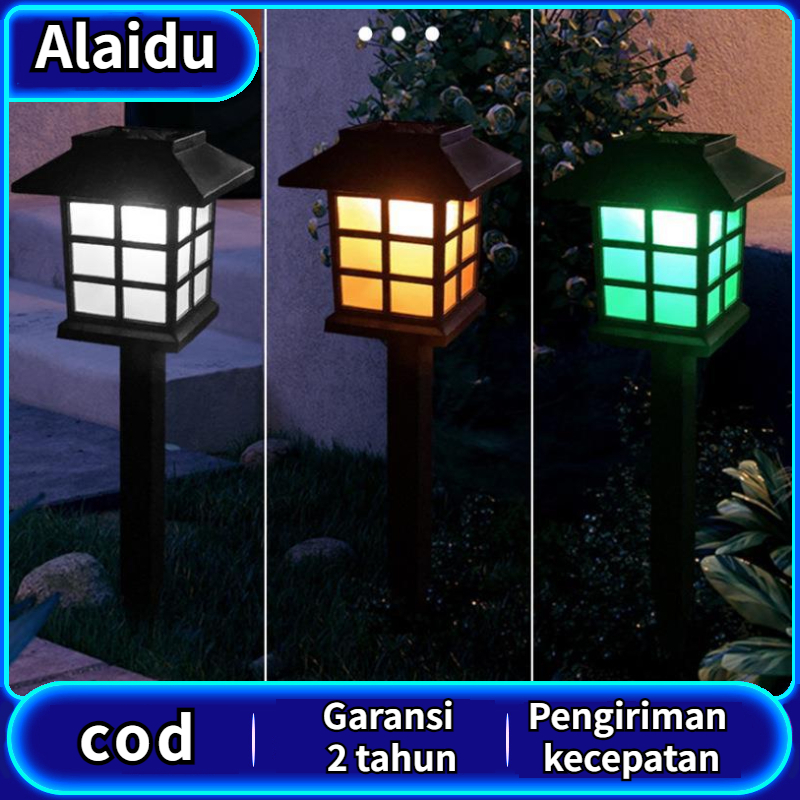 Jual LAMPU TAMAN TANCAP TENAGA SURYA LED ENERGI SOLAR PANEL LAMPU TAMAN ...