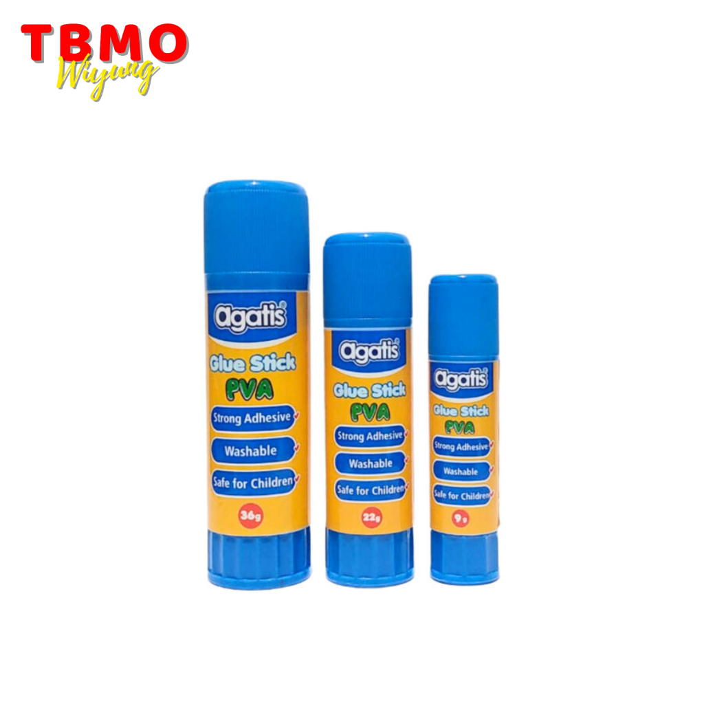 Jual Agatis Eco Glue Stick PVA / Lem Stik 9gr 15gr 22gr 36gr | Shopee ...