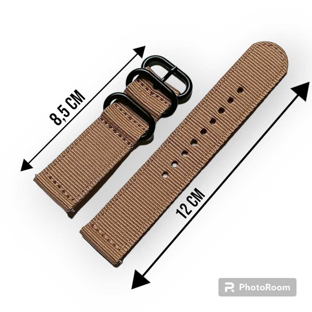 Jual Strap jam tangan-Nato Zulu Ring 3 Nylon Watch Strap Tali Jam ...