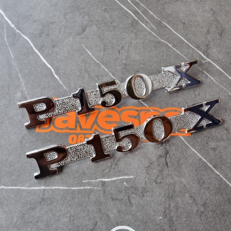 Jual EMBLEM LOGO VESPA P150X PX DETAIL | Shopee Indonesia