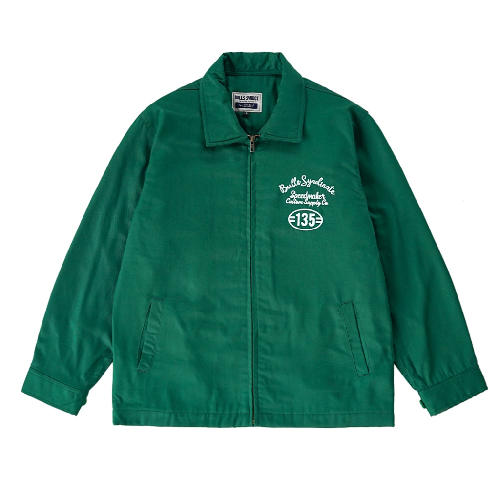 Jual BULLS SYNDICATE Deck Jacket | Rushky Green | Shopee Indonesia