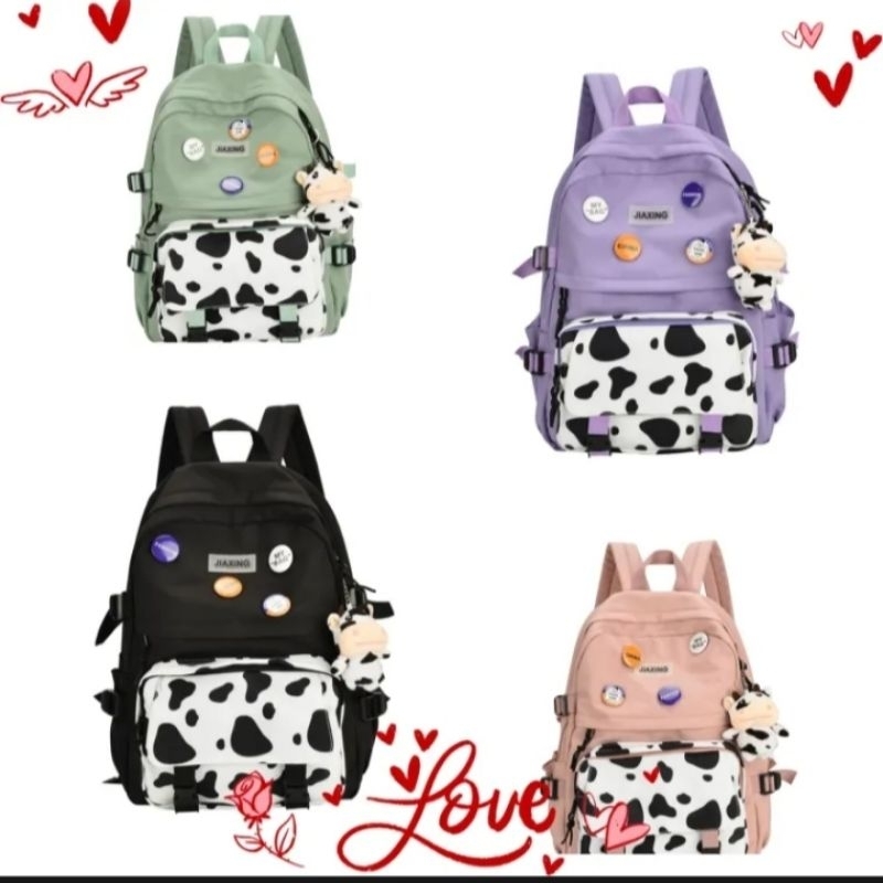 Jual Marwahcolletion tas ransel sekolah/tas ransel kekinian/tas ransel ...