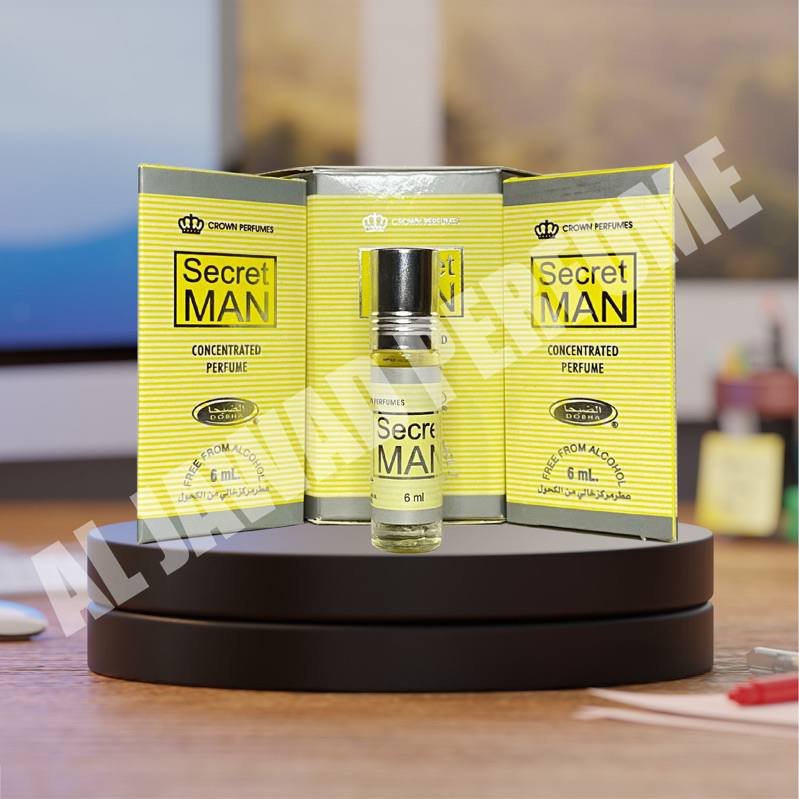 Jual parfume minyak wangi secret man 6ml | Shopee Indonesia
