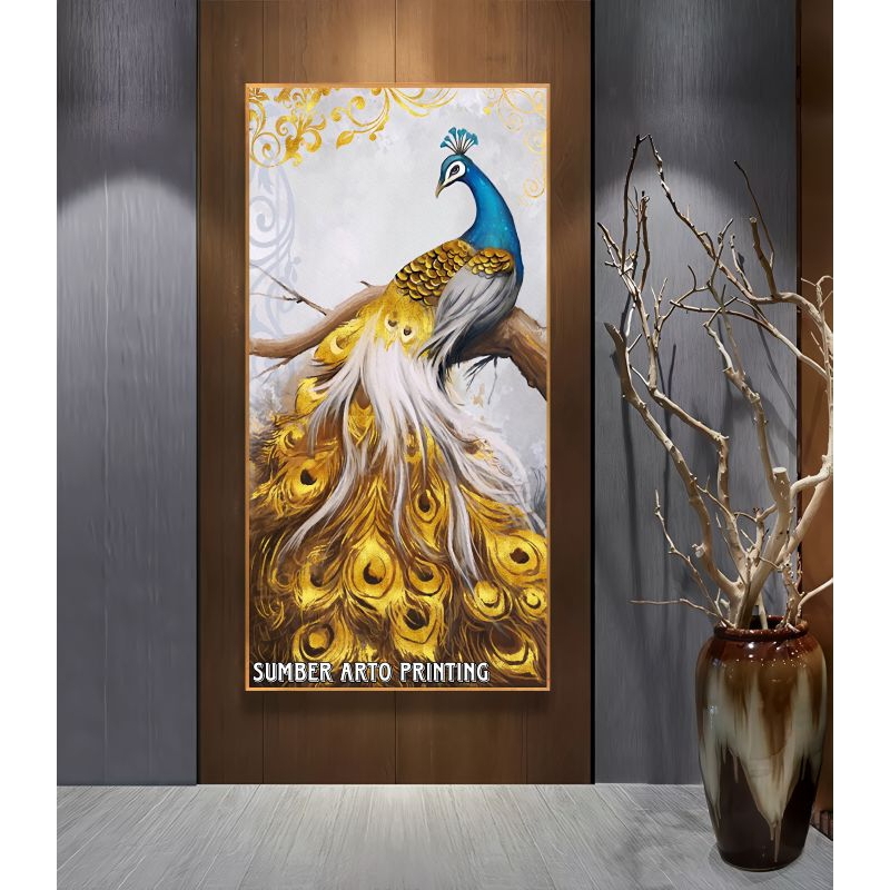 Jual Cetak wallpaper 3D custom motif merak katalog 2 | Shopee Indonesia