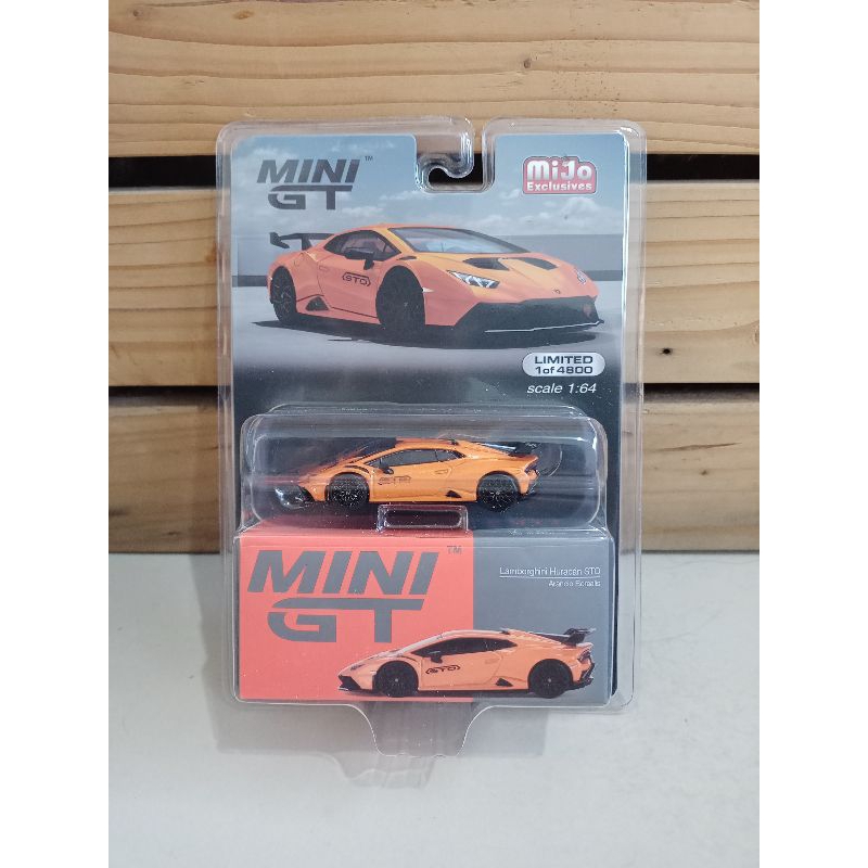 Jual Mini GT Lamborghini Huracan STO Arancio Brealis | Shopee Indonesia