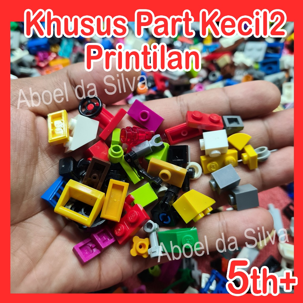 Jual Khusus part kecil, Printilan Brick curah kiloan random Bekas ...