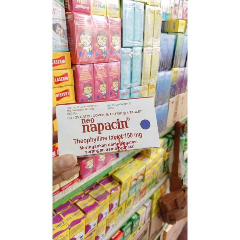 Jual Neo Napacin Box dengan kemasan baru isi 25 keping | Shopee Indonesia