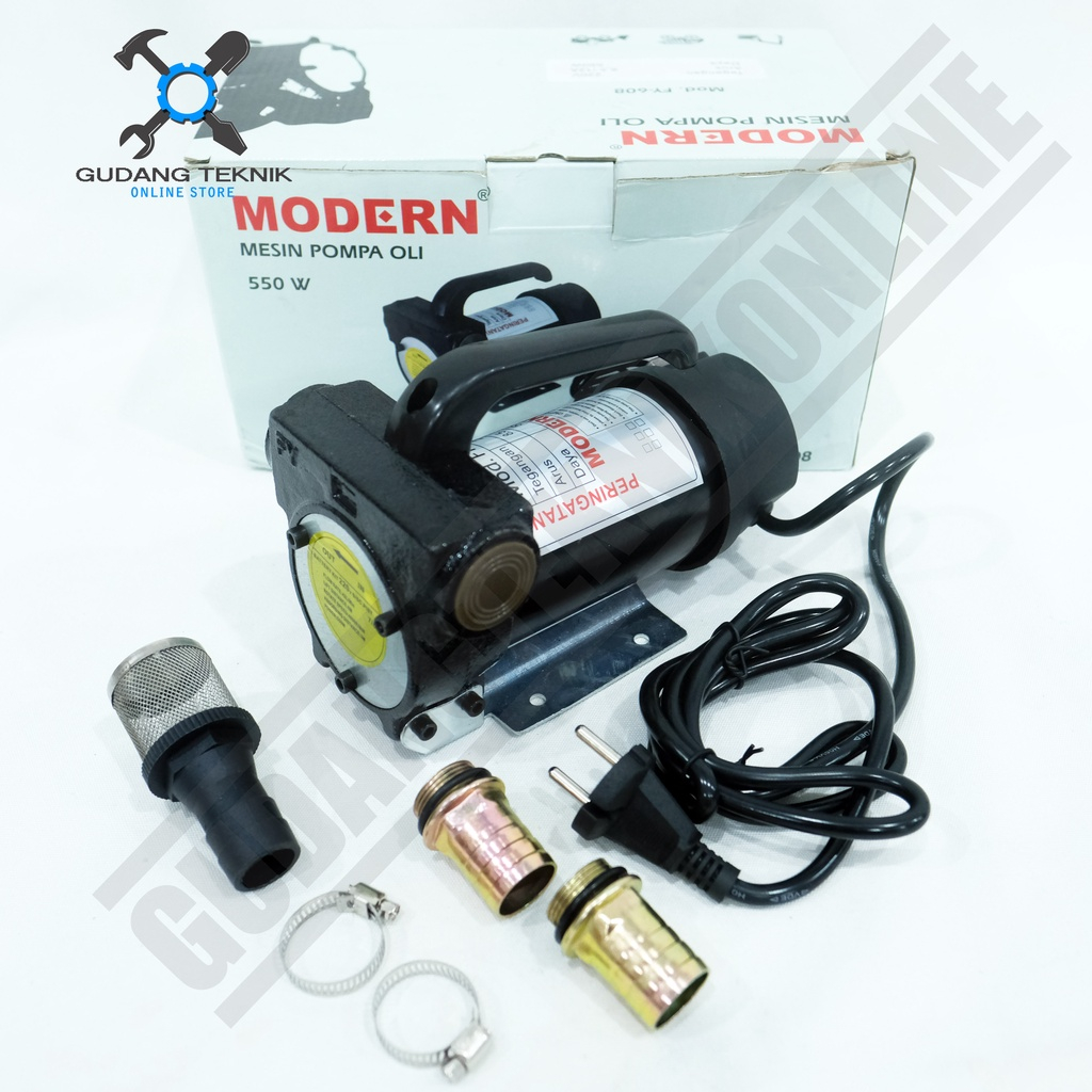 Jual Pompa Oli LISTRIK FY608 MODERN WIPRO PML400 / Pompa Minyak Oli ...