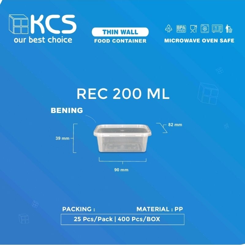 Jual Food container KCS, food storage, kotak makan tahan panas dan ...