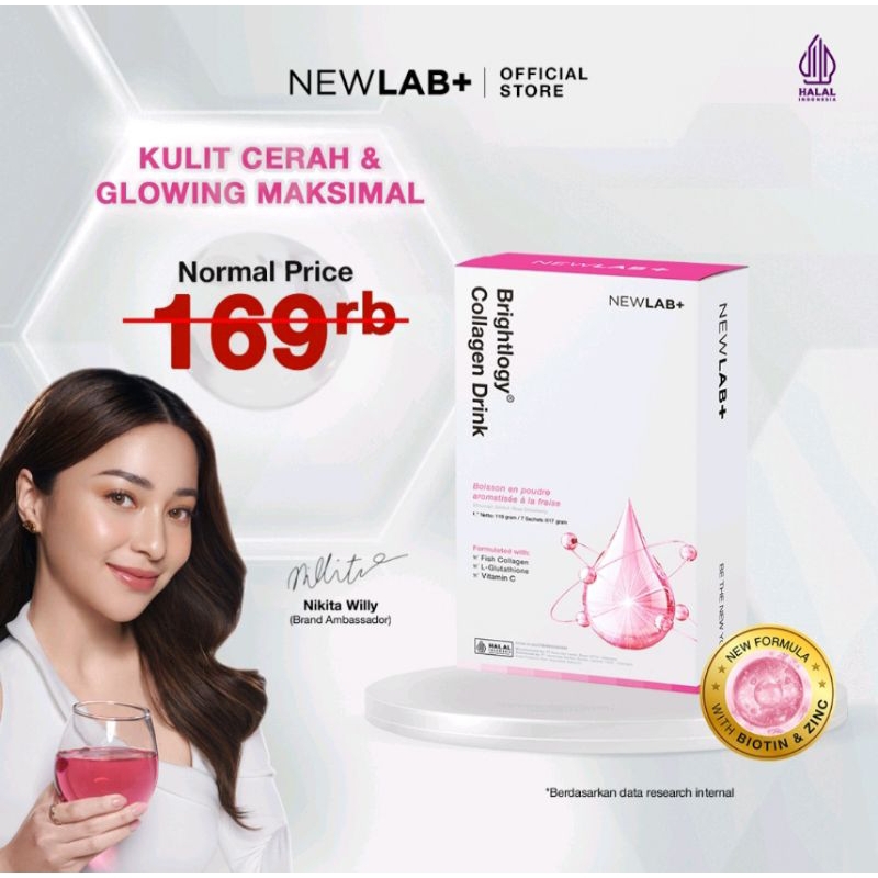 Jual Newlab Collagen Drink MINI 7 Sachet Beaudelab Newlab+ Minuman ... Jual Newlab Collagen Drink MINI 7 Sachet Beaudelab Newlab+ Minuman ...