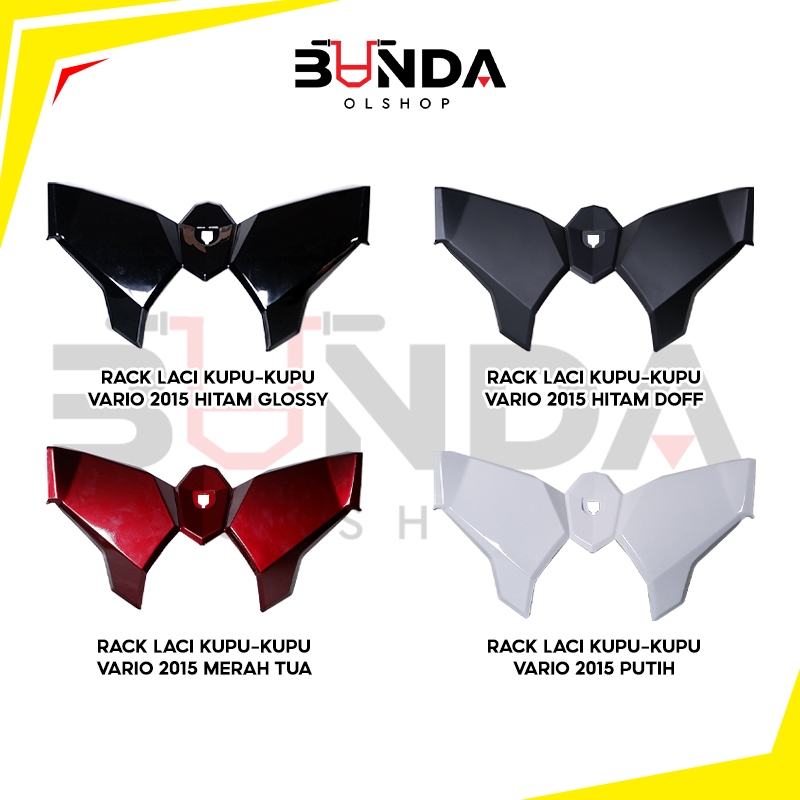 Jual cover rak rack laci dasbor kantong kupu kupu Vario 125 150 2015 ...