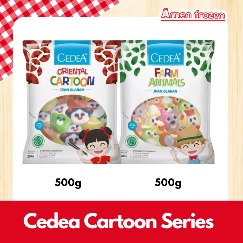 Jual Cedea Farm Animal & Oriental Cartoon 500g | Shopee Indonesia