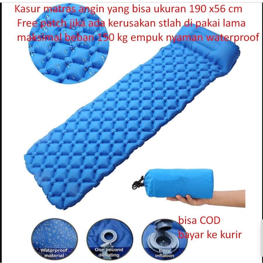 Jual Kasur matras angin yang bisa ukuran 190 x56 cm Free patch jika ada ...
