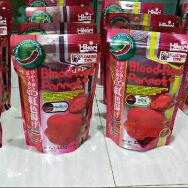 Jual Hikari Blood Red Parrot Mini 333gr Pakan Ikan Hias Parrot/Louhan | Shopee Indonesia