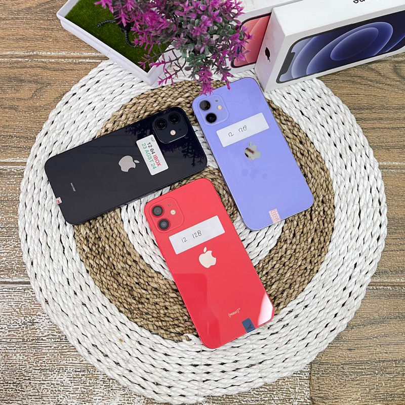 Jual iPhone 12 256 Gb Second Mulus pilihan Garansi resmi apple jaminan ...