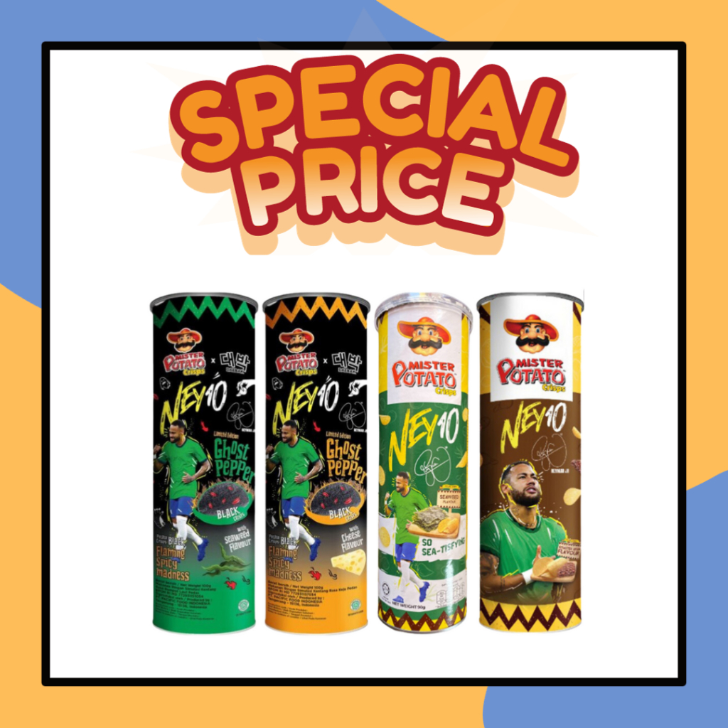 Jual Mister Potato Snack Crisps 106gr Ghost Papper Sapi Panggang ...