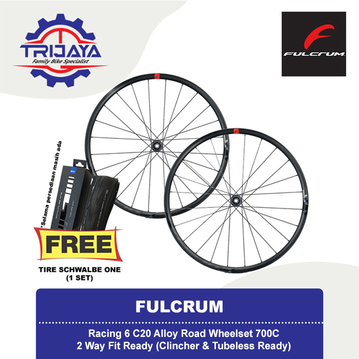 Jual Fulcrum Racing 6 DB C20 Alloy Wheelset Road Bike | Shopee Indonesia