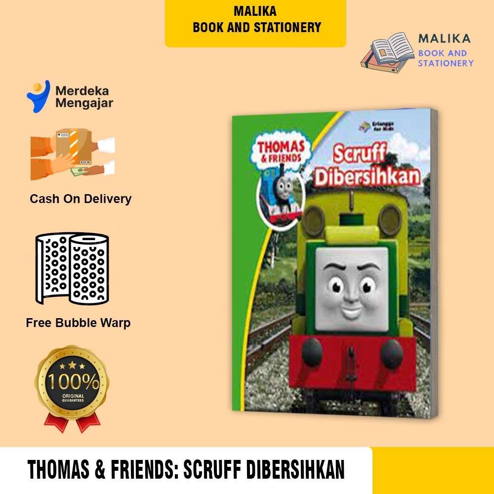 Jual Buku Dongeng Cerita Anak Thomas & Friends Scruff Dibersihkan Anak ...