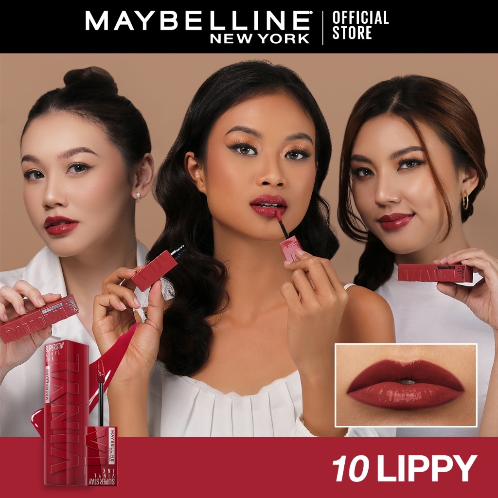 Jual Maybelline Superstay Vinyl Ink - Liquid Lipstick - Lippy | Shopee ...