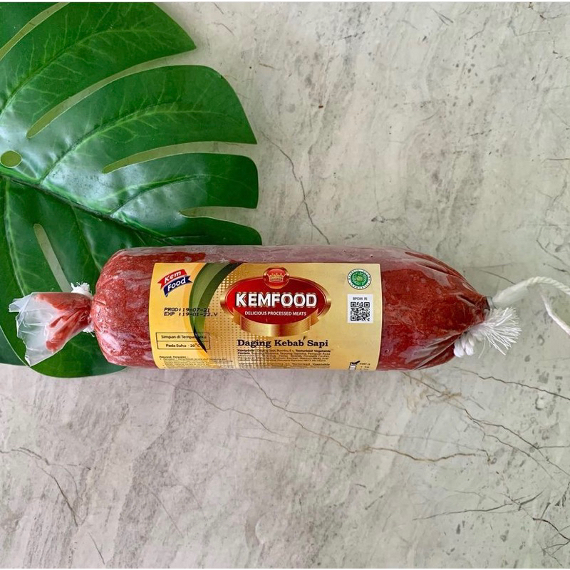 Jual Kemfood Daging Kebab Sapi 500gr | Shopee Indonesia