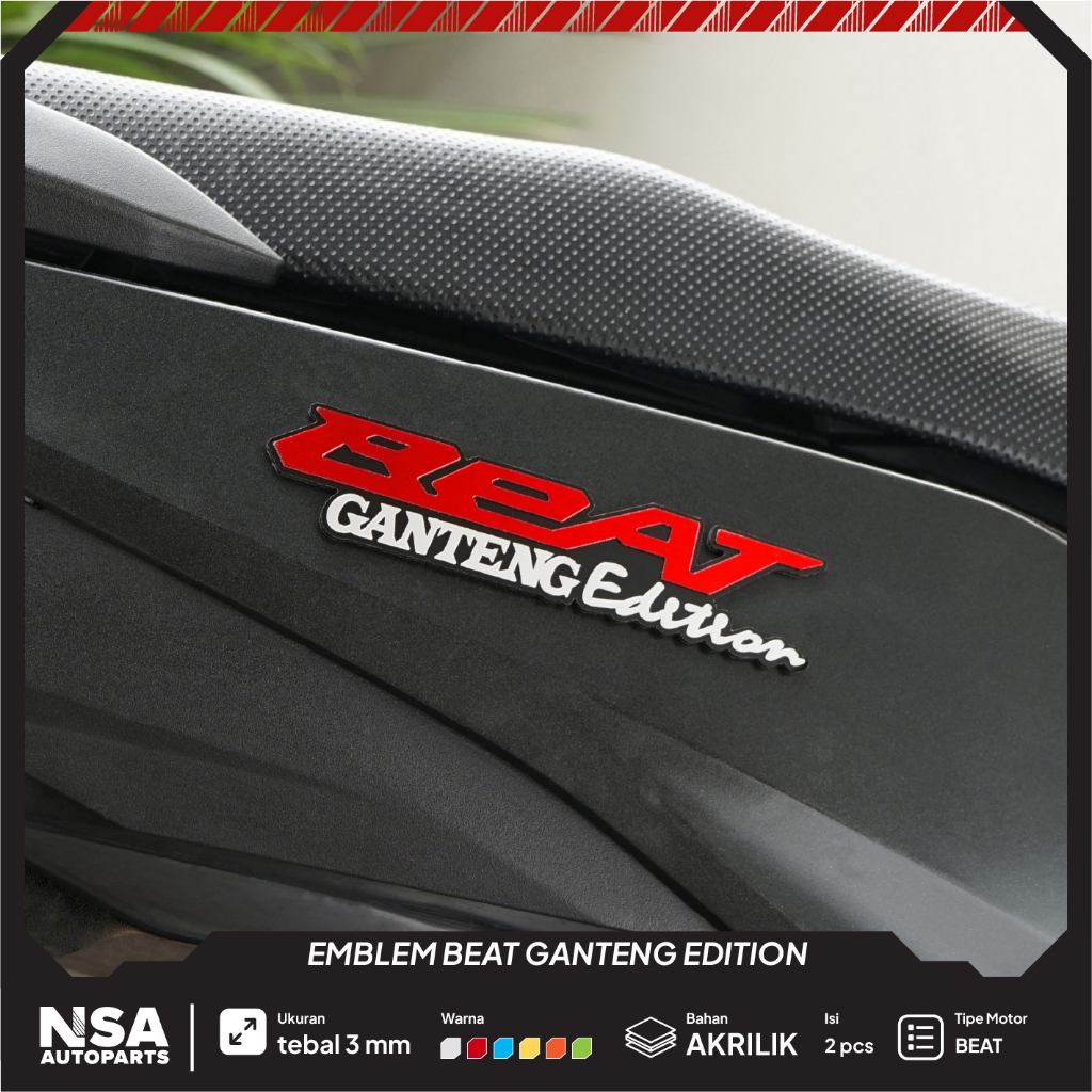 Jual EMBLEM BEAT TIMBUL 2PCS LOGO BEAT DELUXE KARBU FI STREET ESP ...