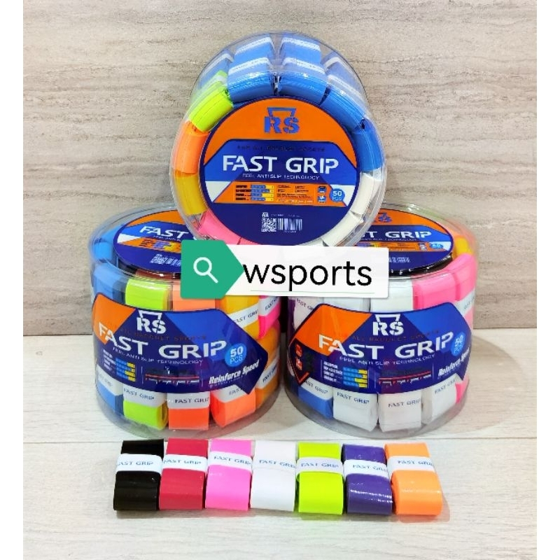 Jual Grip Karet Badminton Tenis RS FAST GRIP Original | Shopee Indonesia