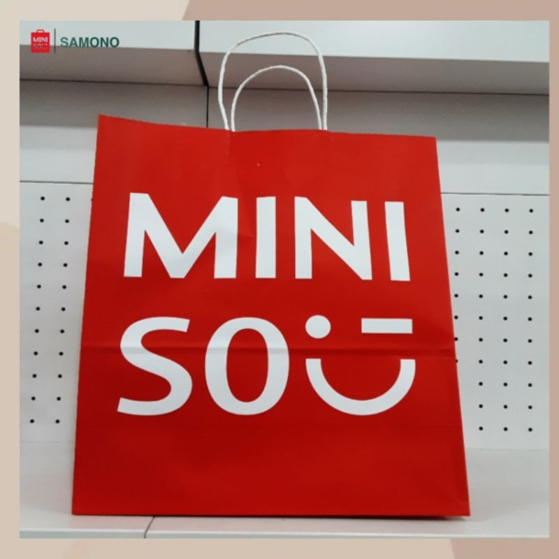 Jual MINISO PAPER BAG | Shopee Indonesia
