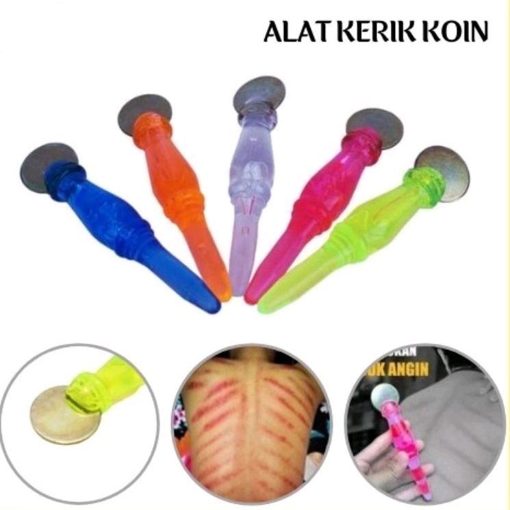 Jual Alat Kerokan Koin & Totok 2in1/ Kerokan Masuk Angin Kerik Pijat ...
