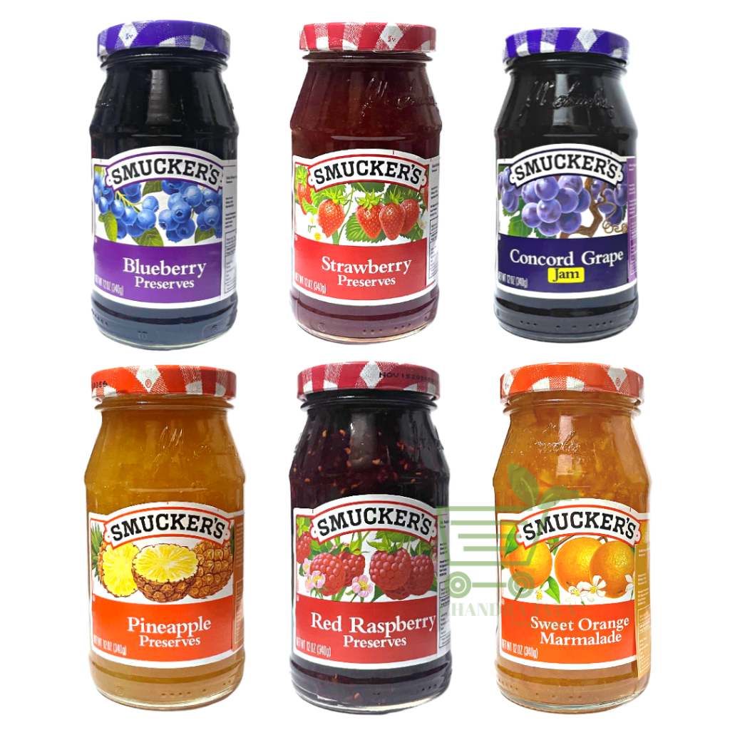 Jual Smuckers Smucker's Jam Selai Strawberry Blueberry Pineapple 340 gr ...