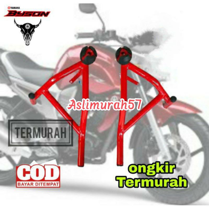 Jual TUBULAR YAMAHA BYSON KARBU CRASBAR BYSON KARBU PLUS JALU SLIDER ...