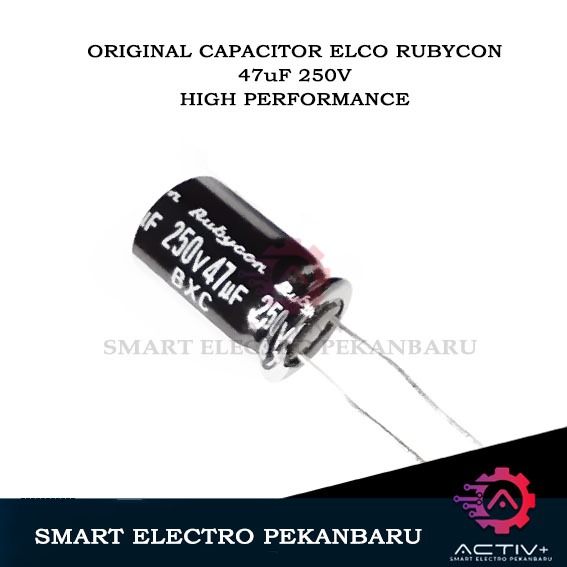 Jual ORIGINAL ELCO 47uF 250V Elco Capacitor Elko Kapasitor 47uF 250VOLT CAPASITOR 47 uF 250 VOLT ...