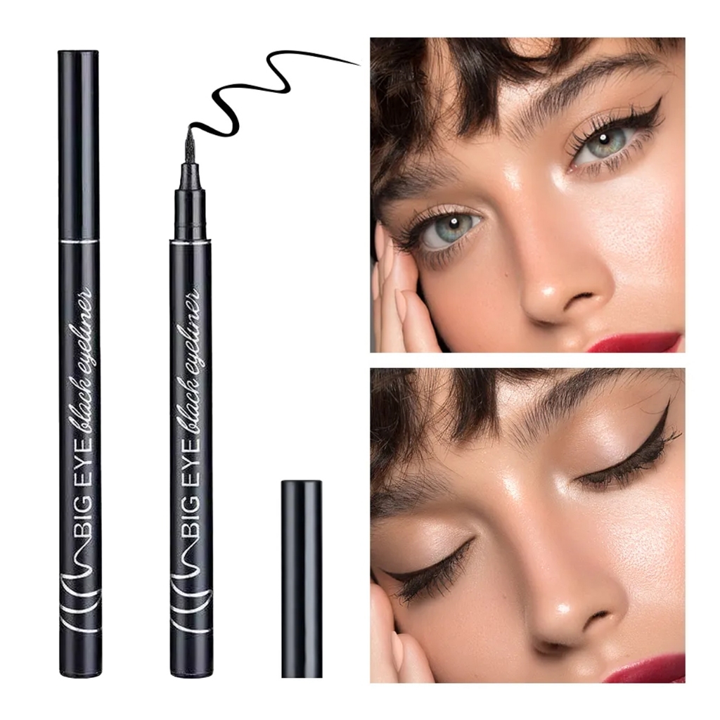 Jual Eyeliner Pensil Alis Korea Cair Warna Hitam Anti Air Make Up ...