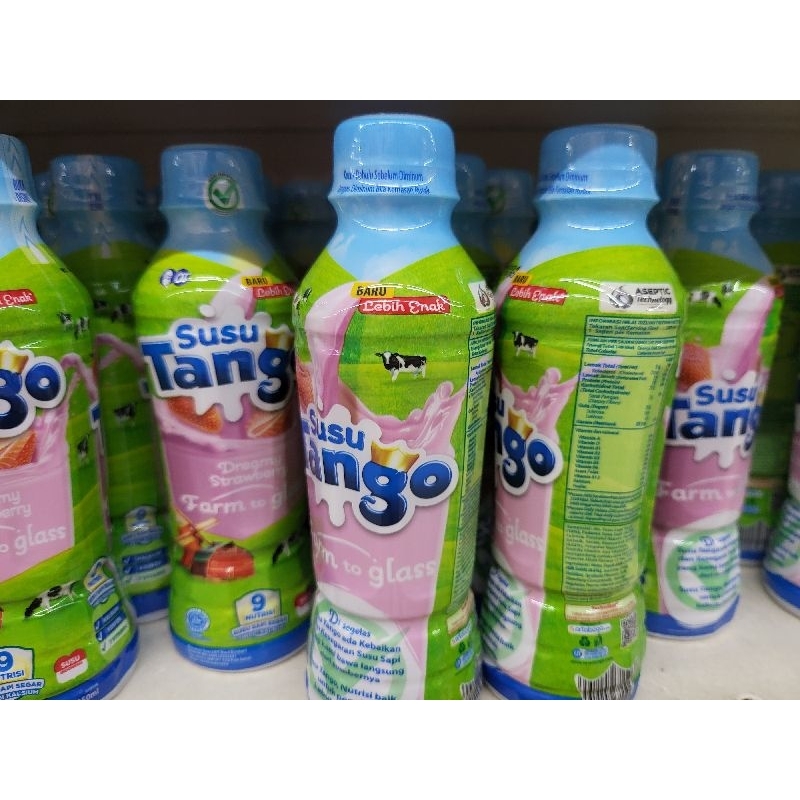 Jual Tango Susu Botol 350ML Dreamy Strawberry | Shopee Indonesia